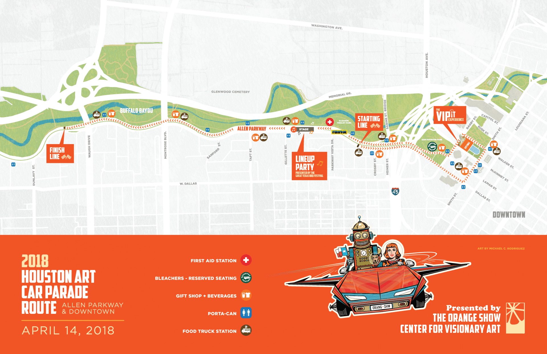Art Car Parade Back On Allen Pkwy. Details Here! - The Heights Blog